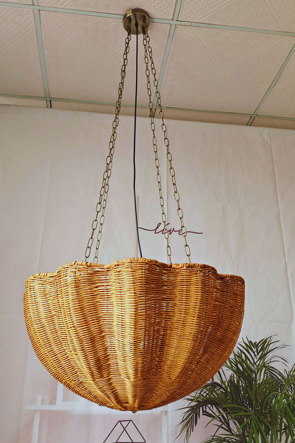 Rattan Hanging Basket Lamp - Artful Pendant Light Design – arclightsdesign